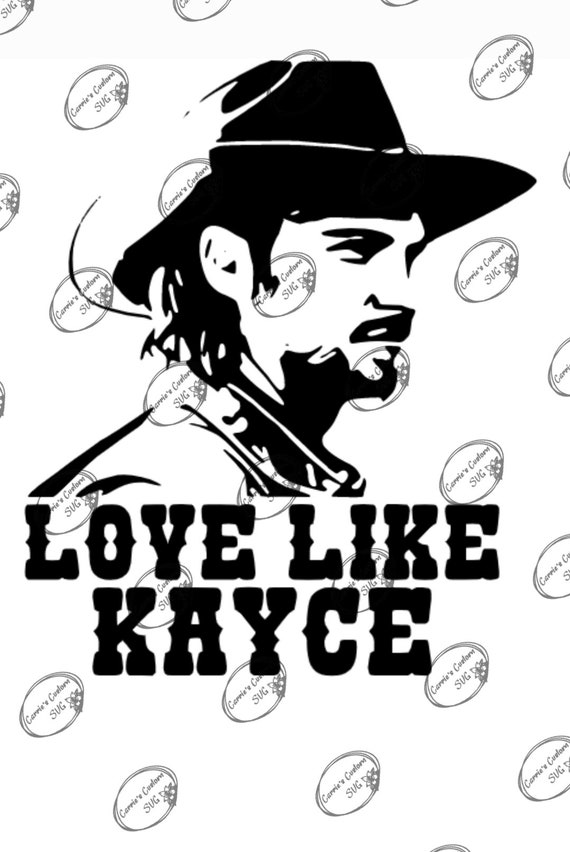 Love Like Kayce Yellowstone Svg Etsy Australia