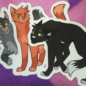 Firestar Warriors Sticker - Etsy