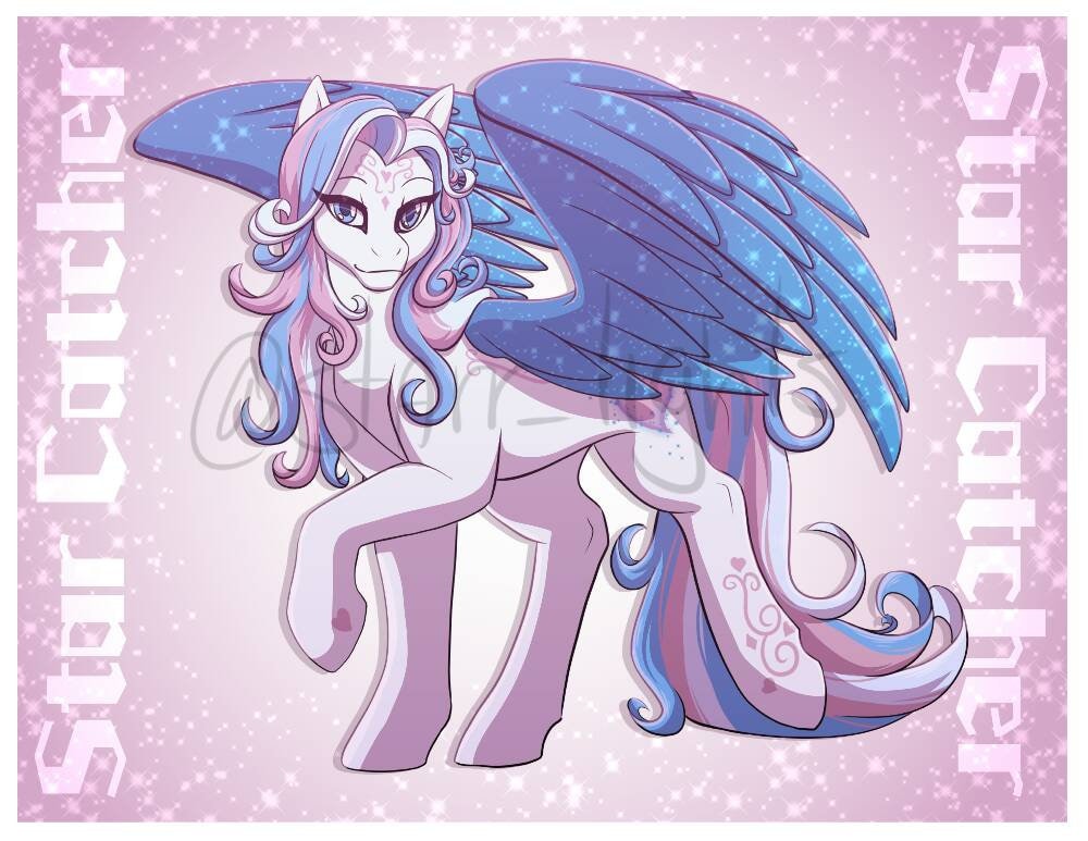 Star Catcher MLP Print - Etsy