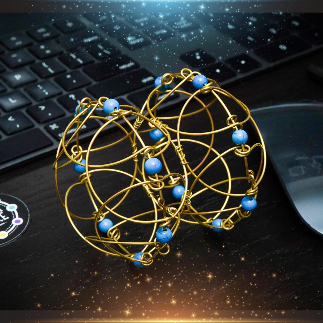 Mandala Fidget Desk Toy Wire Lotus for Busy Hands & Tactile Focus - Etsy