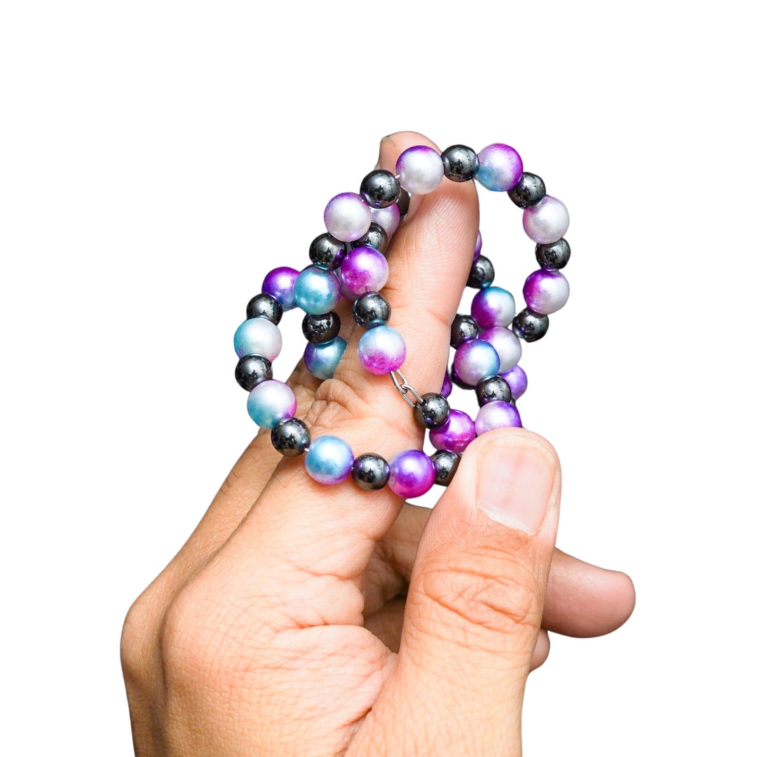 Subtle Sensory Stim, Cute Arrangement of Textured Glass Beads, Finger ...