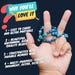 Finger Tip Friendly Fidget Toy, Satisfying Little Thing | Orbi Loops ...
