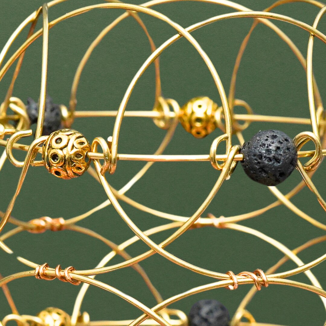 Metal Framework Convertible Bracelet, Eclectic Spring Home Decor ...