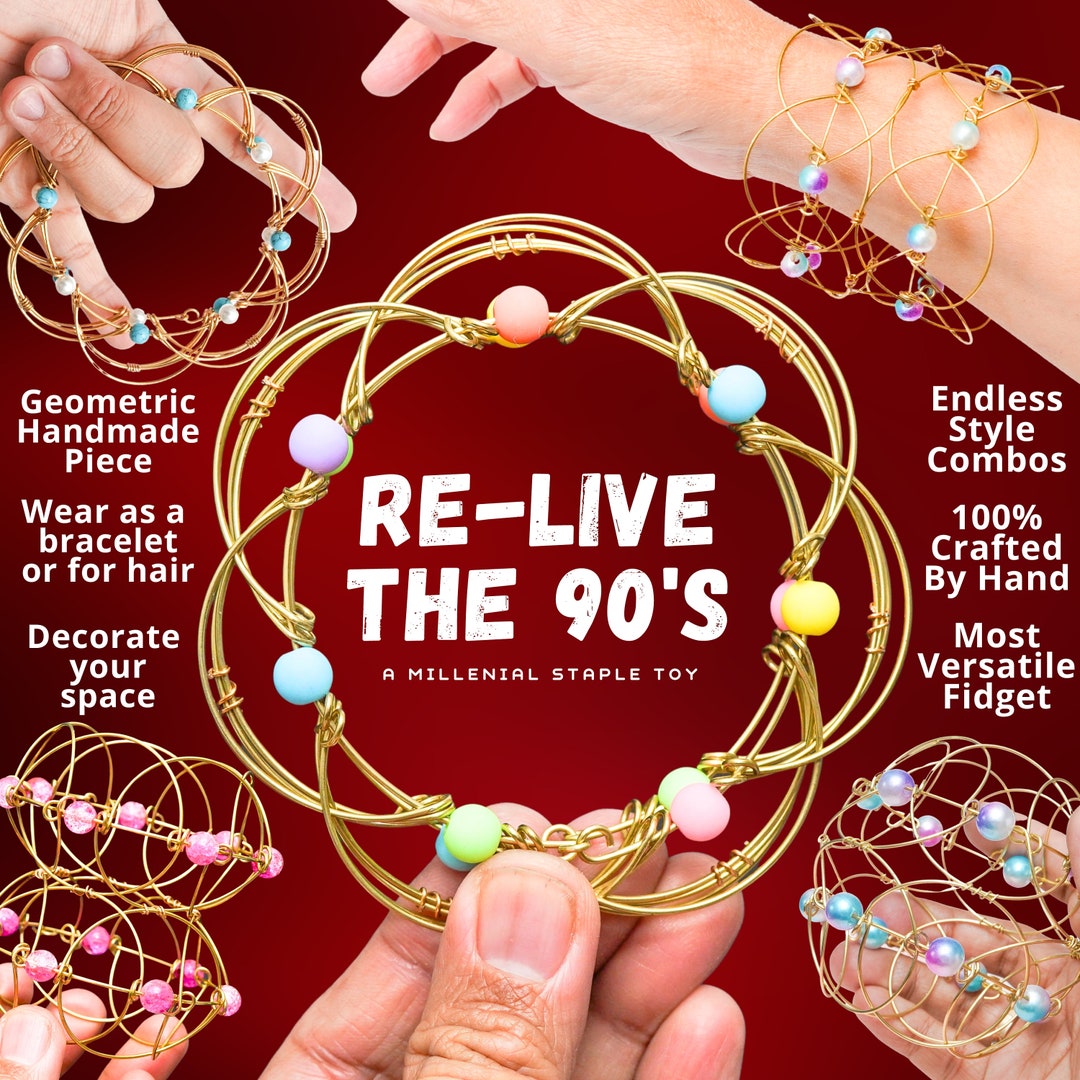 Special Fidget Toy, Transforming Wire Ball for Sensory Play, Infinity ...