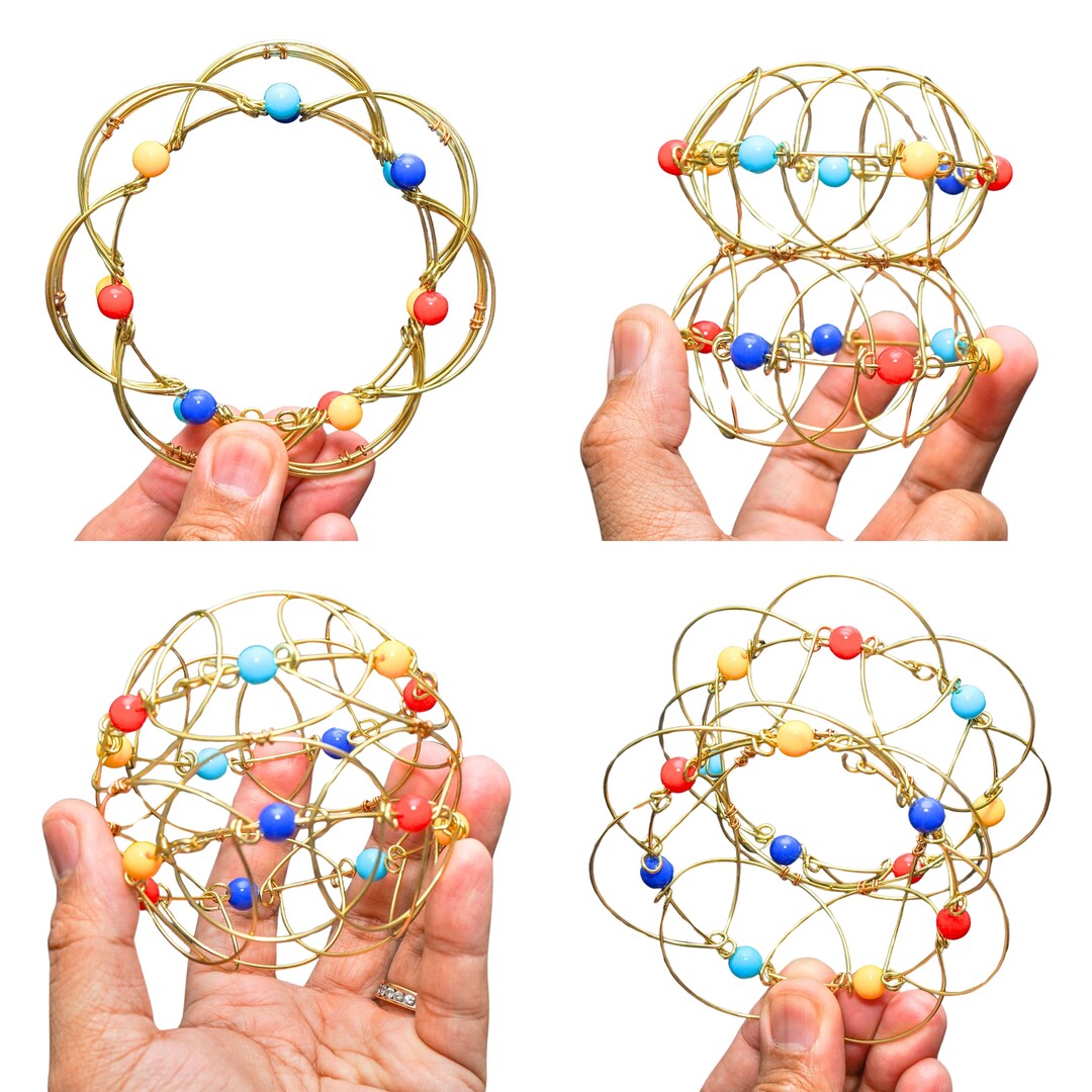 Autism Acceptance Curiosity Mandala, Puzzle Activity Toy, 3D Brain ...