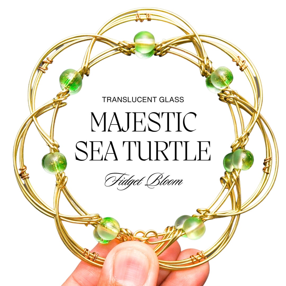 Flexi Flower Articulated Fidget Toy, Mandala Calm Down Stim MAJESTIC ...