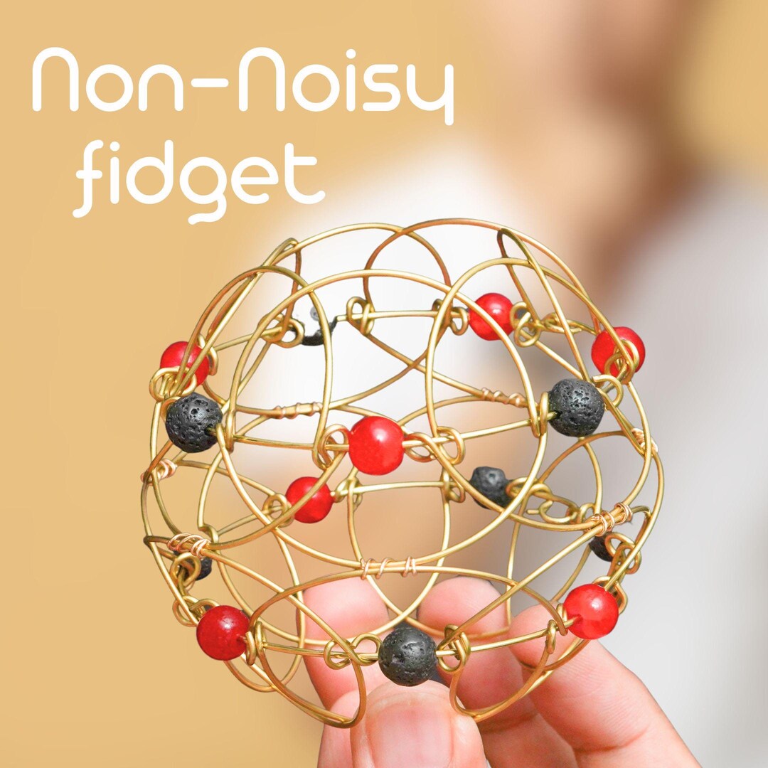 Quiet Fidget Toy the 3d Folding Mandala - Etsy