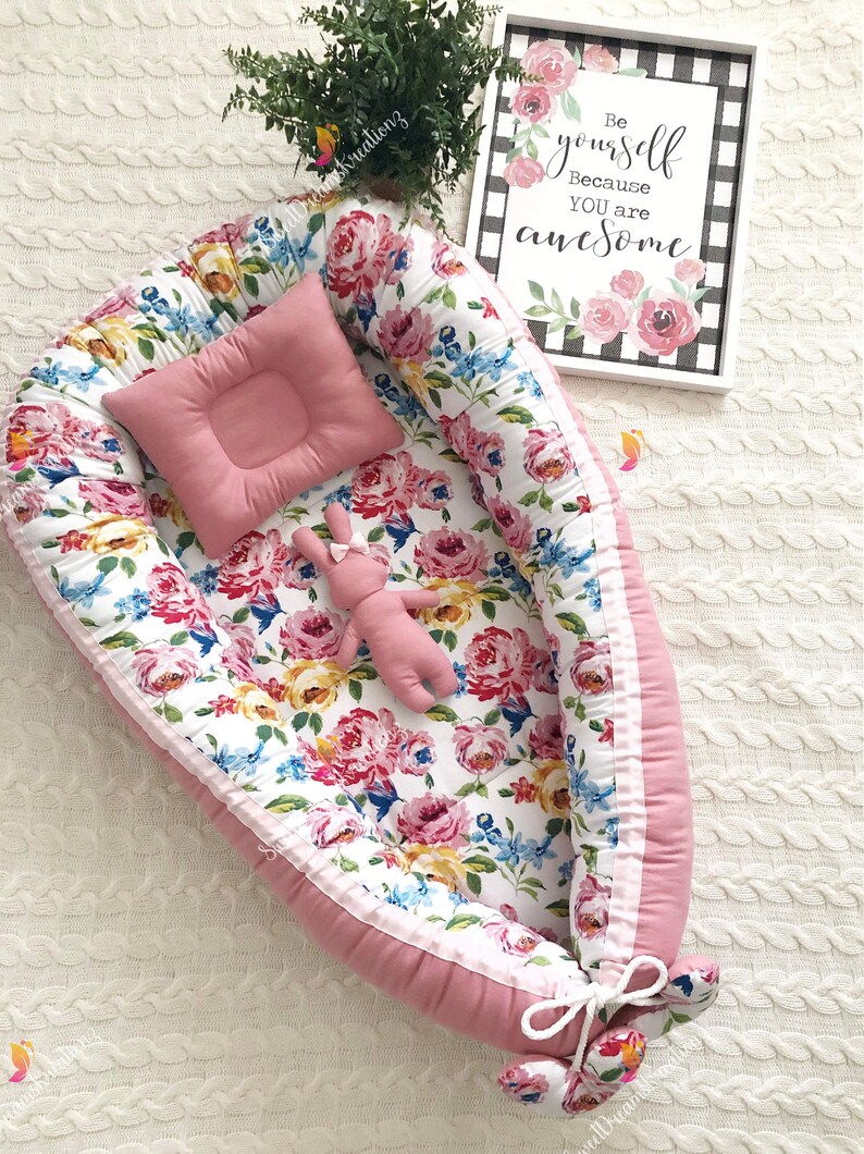 Baby nest/ baby lounger/ doc-a-tot/ baby bed | Etsy