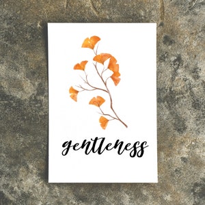 Fruit of the Spirit Cards | Watercolor Neutral Gallery Wall Decor ...