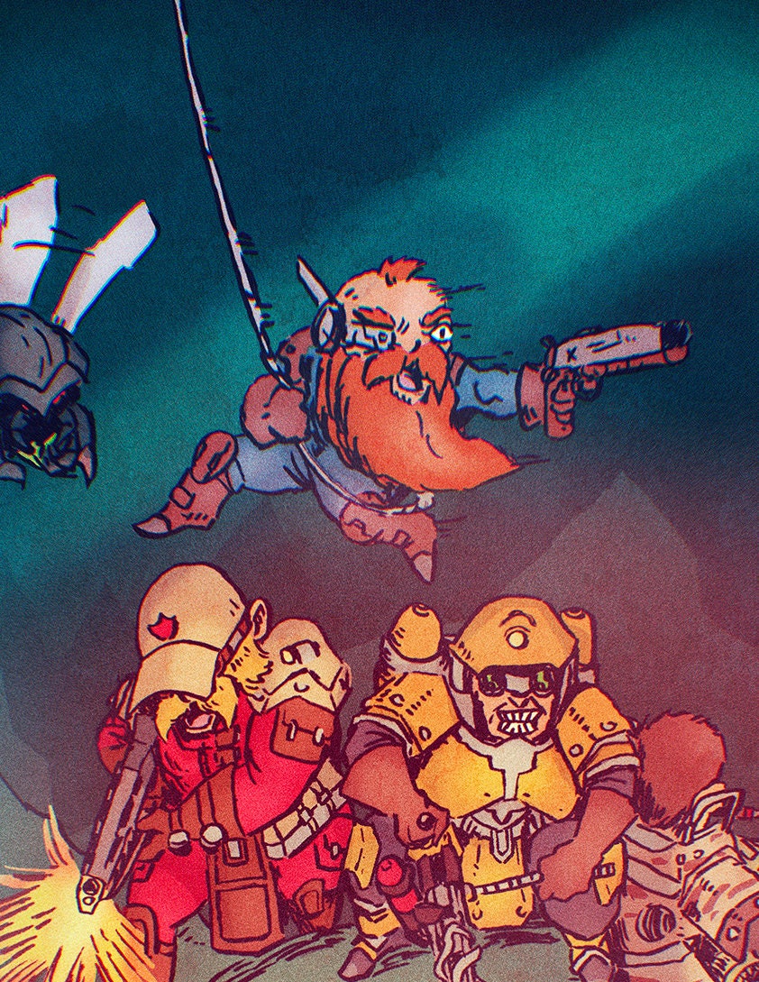 Deep Rock Galactic Fan Art Art Print - Etsy