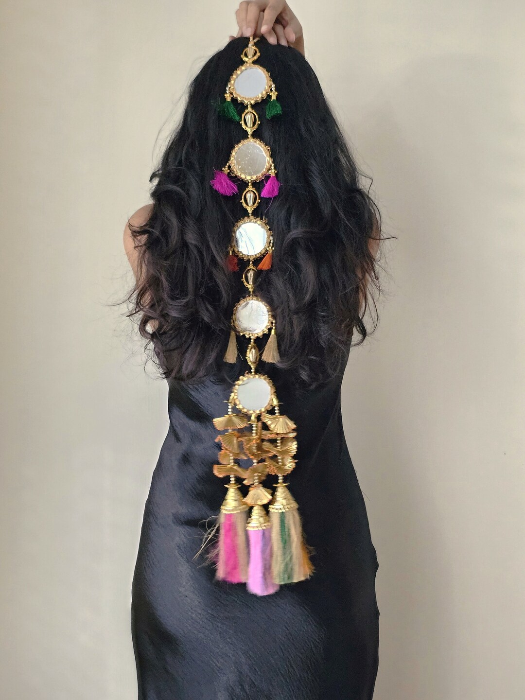 Patiala Mirror Paranda Punjabi Parandi Pakistani Jewellery Indian ...
