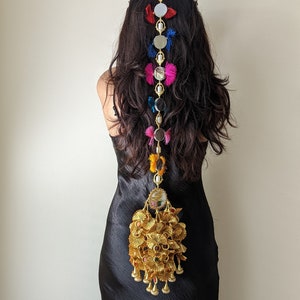 Jalandhar Mirror Paranda | Punjabi Parandi | Indian Jewelry | Pakistani ...