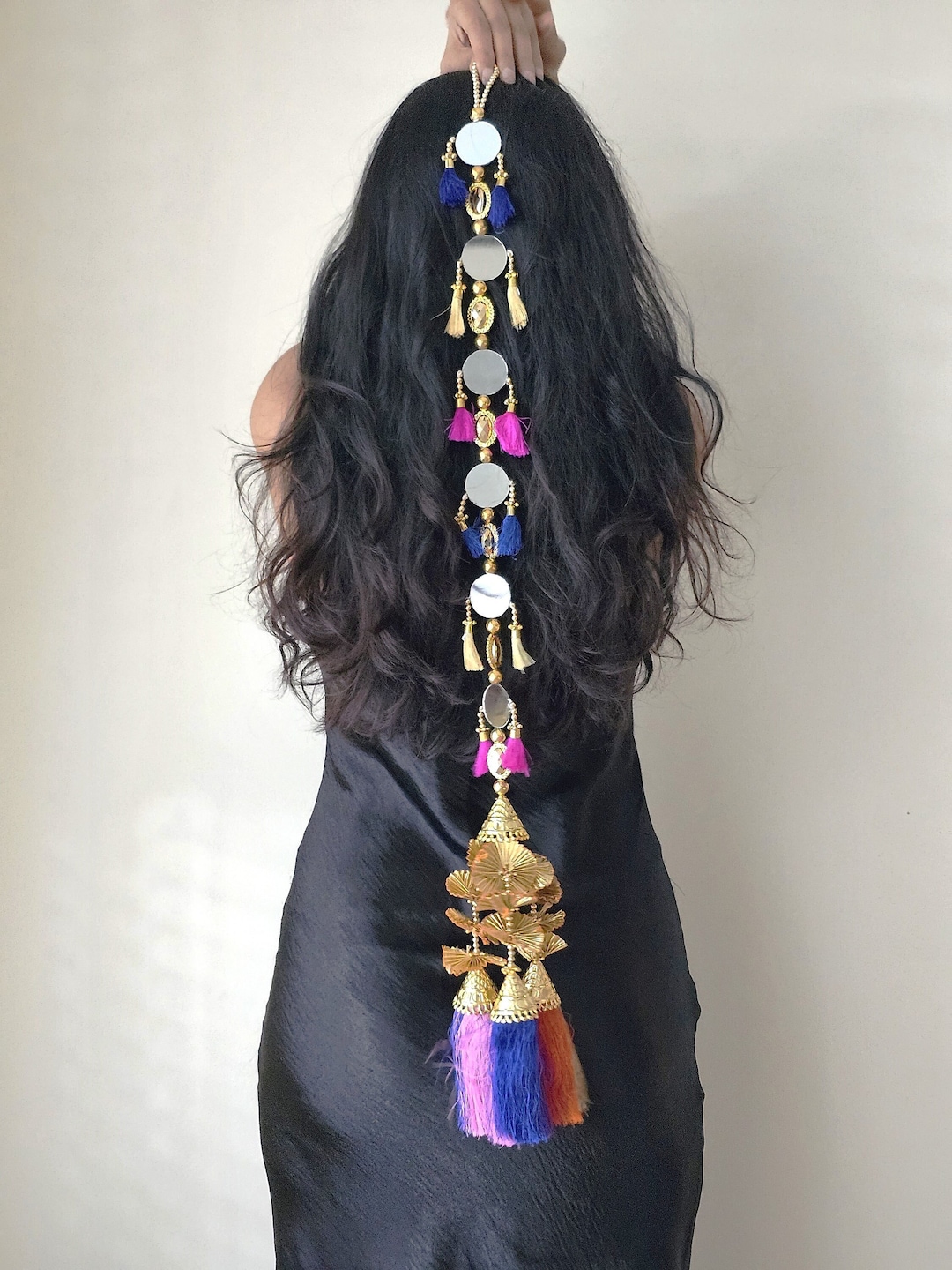 Punjab Mirror Paranda Punjabi Parandi Indian Hair Jewellery Pakistani ...