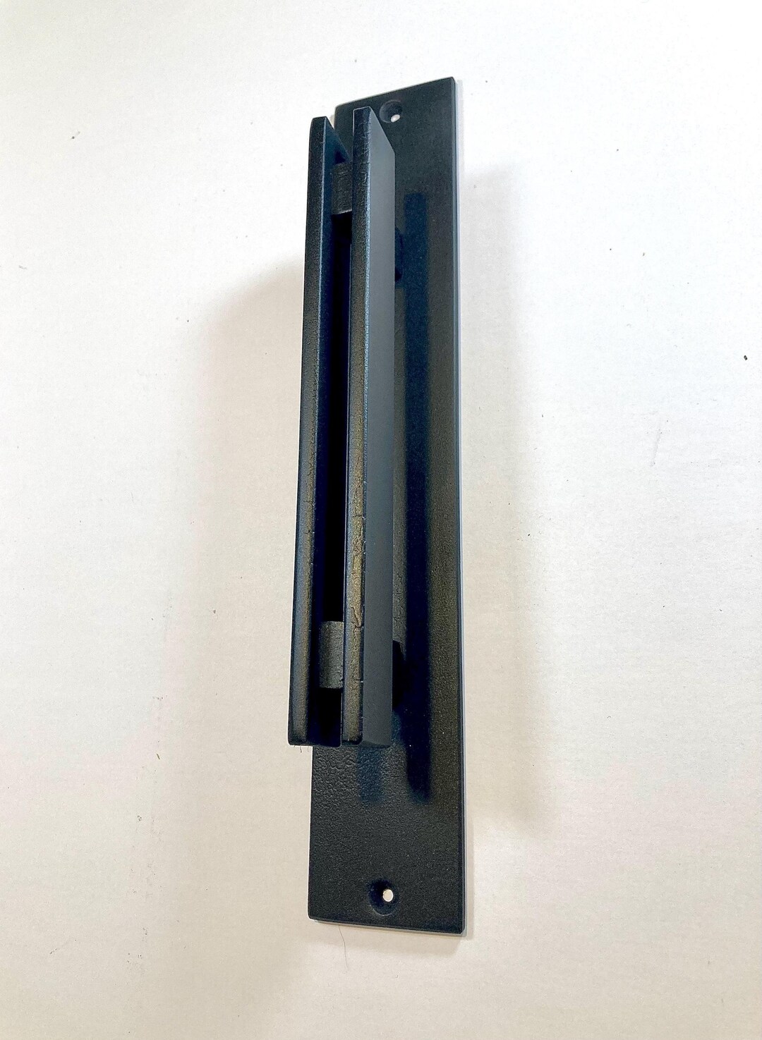 Door Pull Handle- Black Steel Minimal Door Pull Handle/black Finish ...