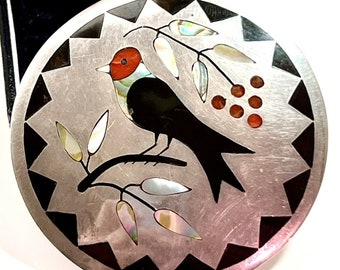 Zuni Inlay Bird | Etsy