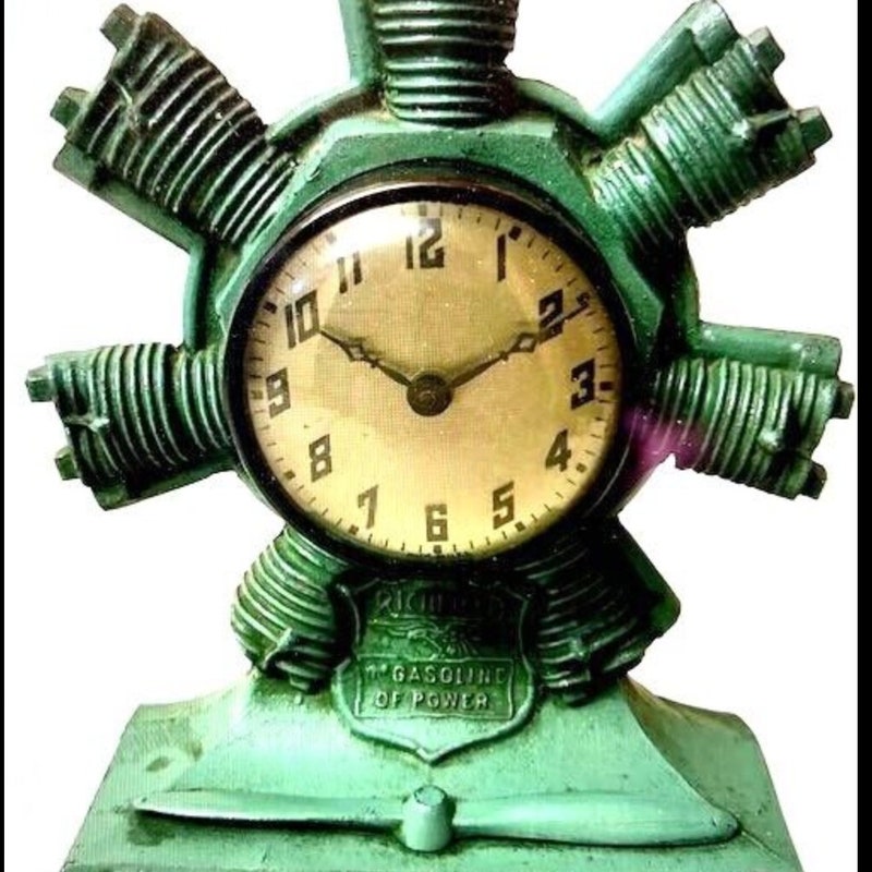Radial Engine Clock - Etsy