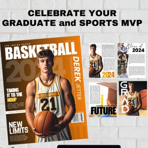 Senior Night Basketball, Graduation Magazine, Grad Magazine, High ...