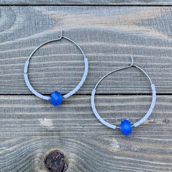 Periwinkle Blue Bead - Etsy