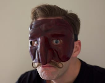 Dottore High Quality Handmade Leather Commedia Dell'arte - Etsy