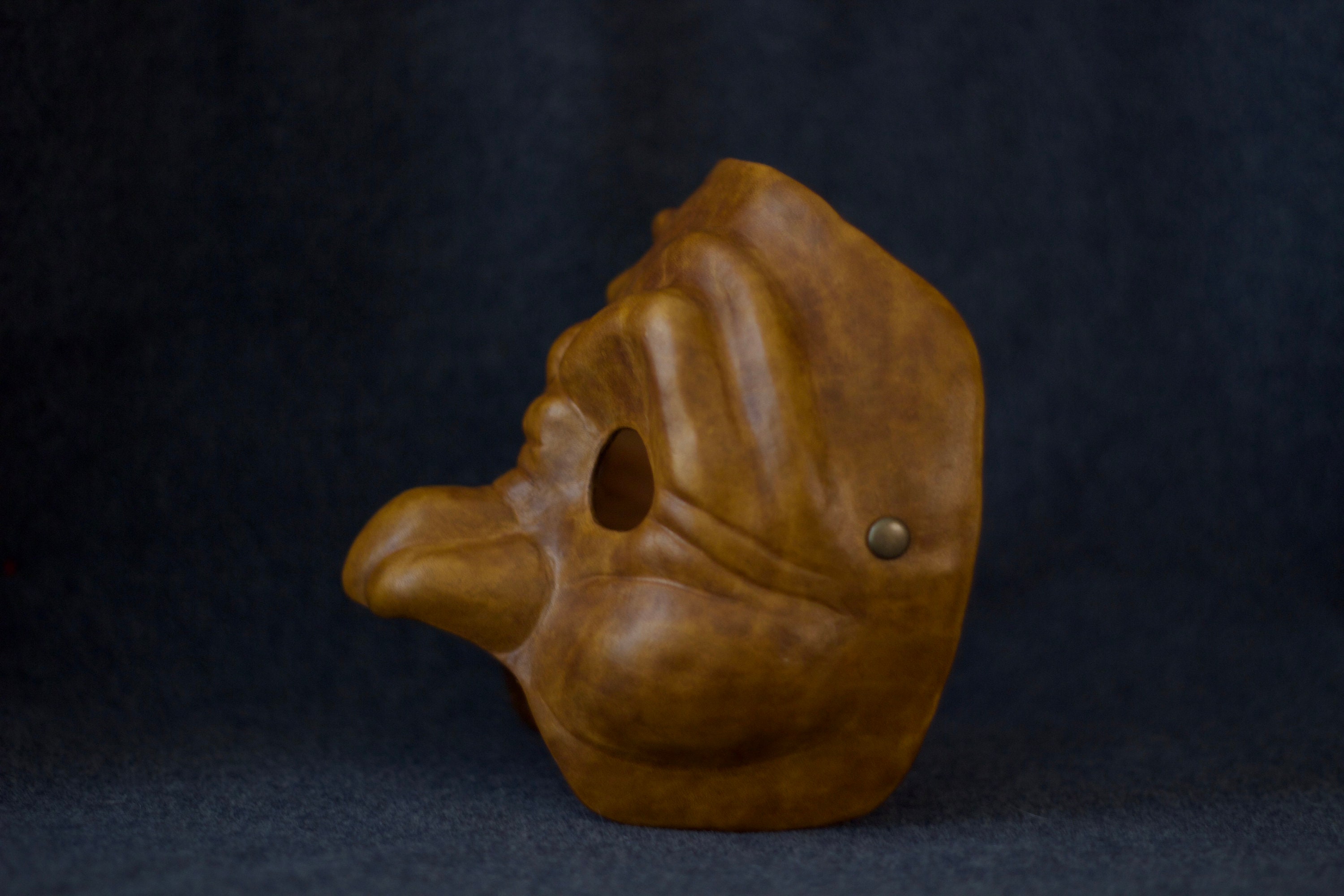 Brighella- High Quality Handmade Leather Commedia Dell'arte Mask - Etsy UK