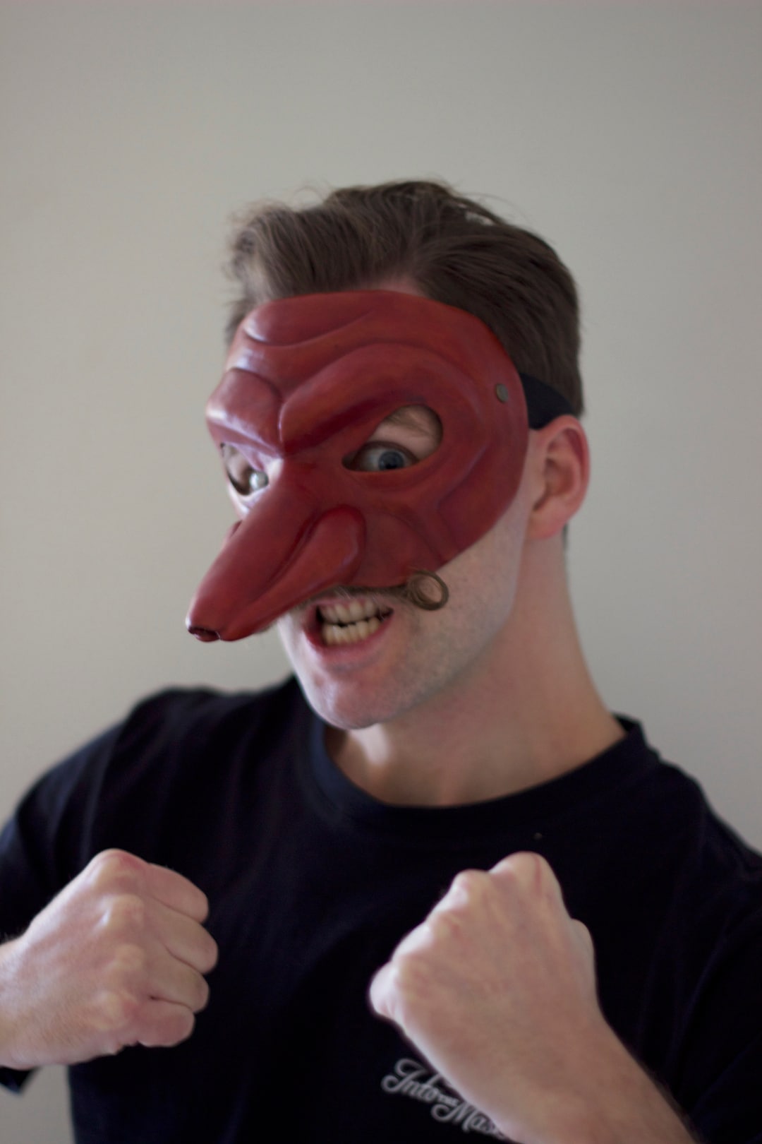 Capitano High Quality Handmade Leather Commedia Dell'arte Mask - Etsy ...