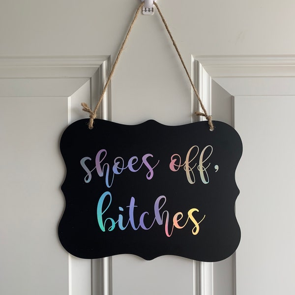 No Shoes Funny Sign - Etsy