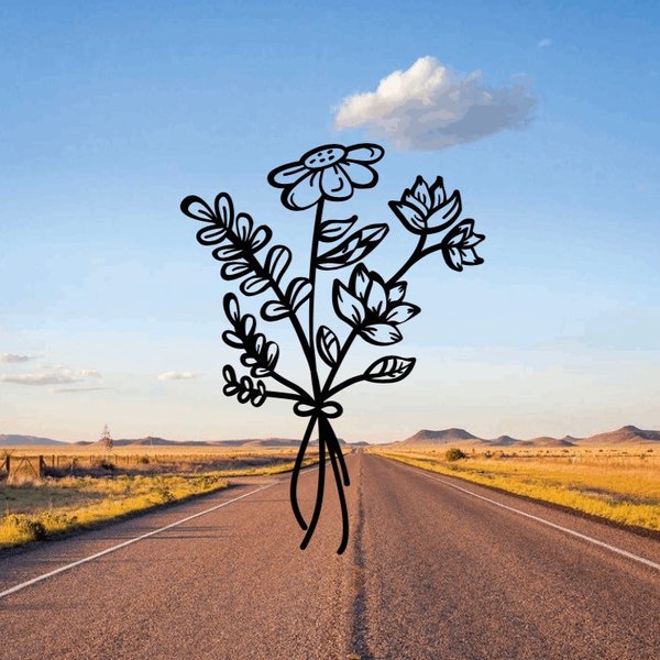 Wild Flower Decals - Etsy