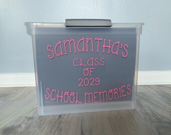 School Memory Box - Etsy