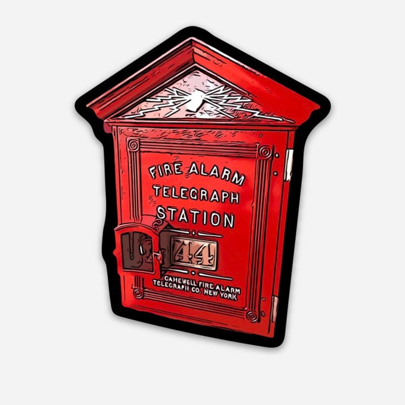 Fire Station Decal - Etsy