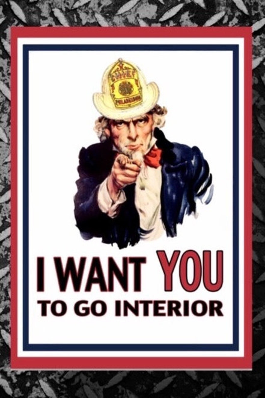 Chief Uncle Sam Sticker - Etsy