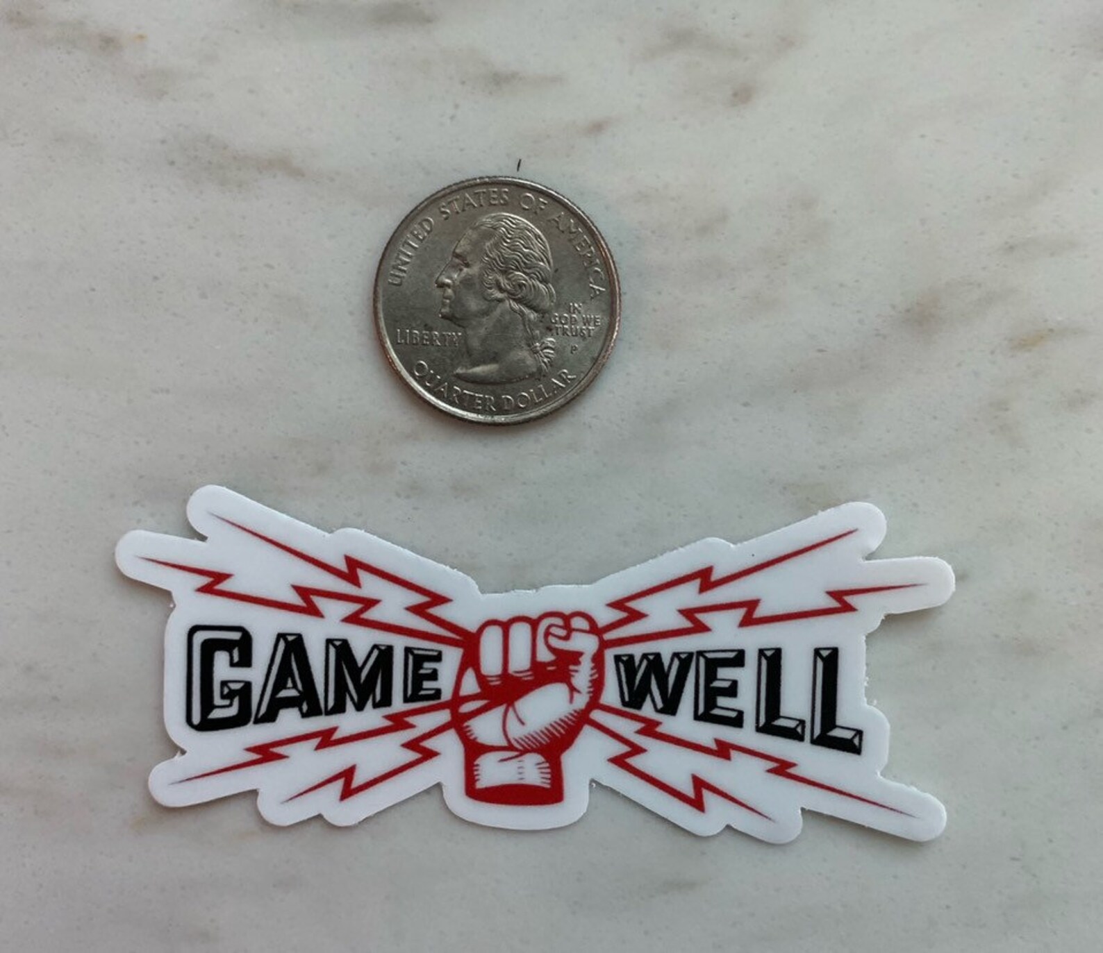 Gamewell Logo Sticker - Etsy