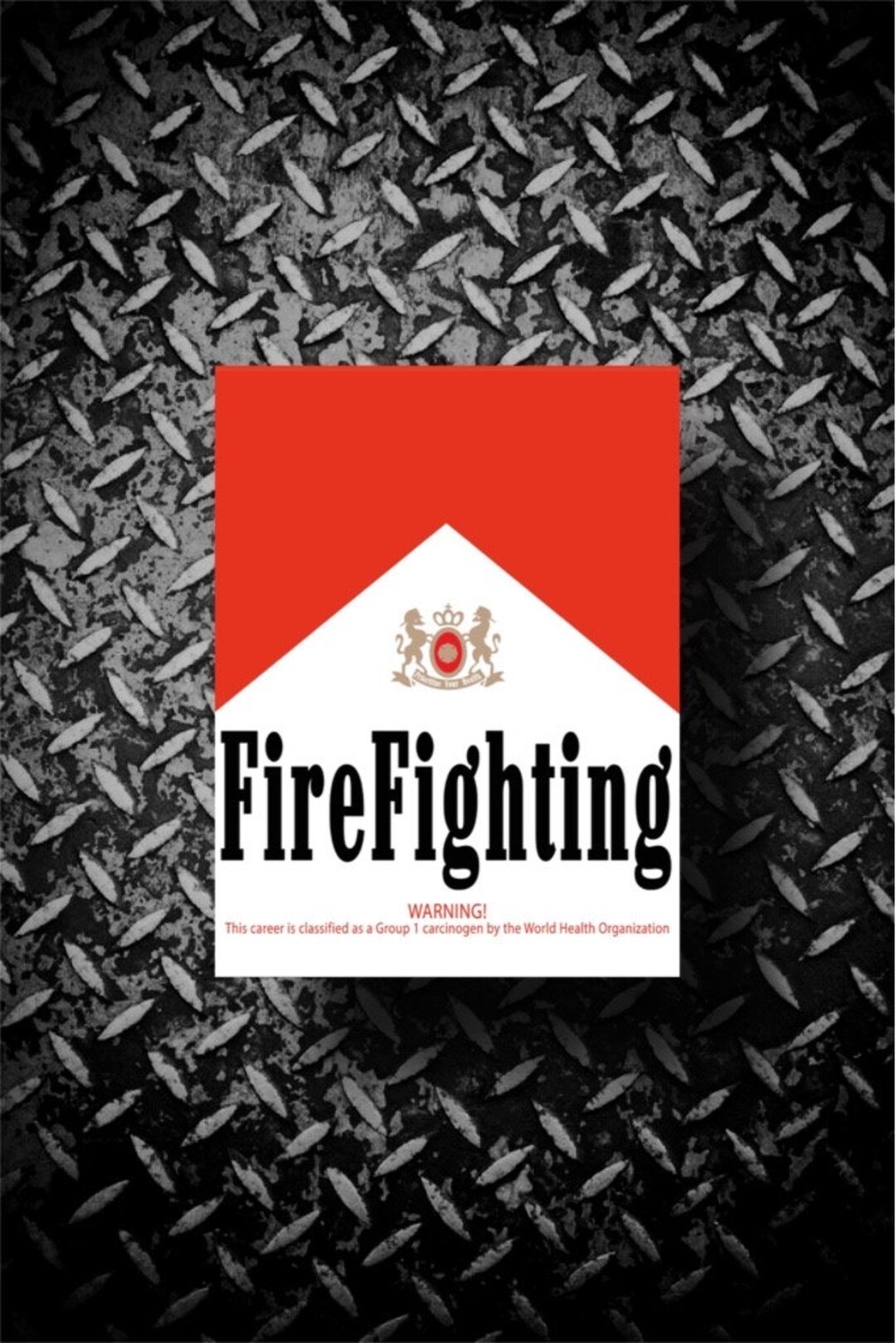 Warning Firefighting Sticker - Etsy