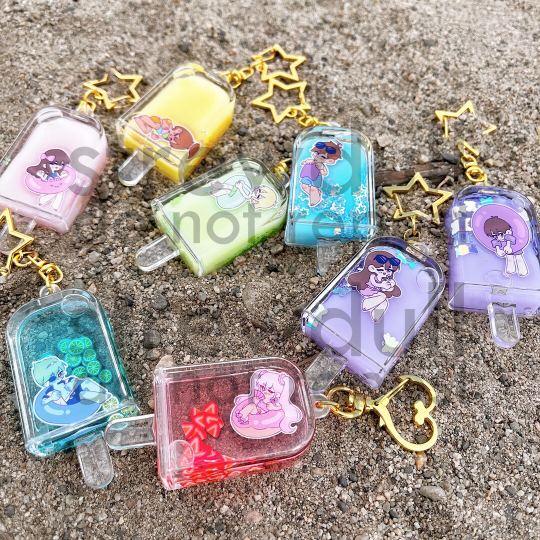 OMORI Oil-filled Popsicle Charms - Etsy