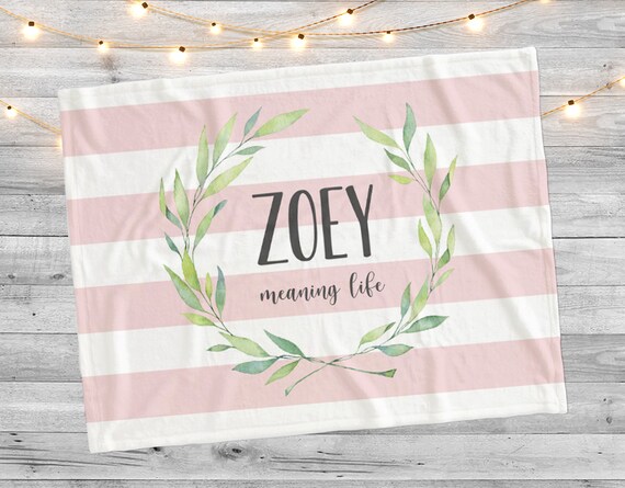 Watercolor Paint Rainbow With Personalize Name Blanket Minky - Etsy