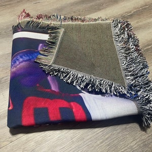 Personalized Groovy Retro Custom Design Sublimated Tapestry Woven ...