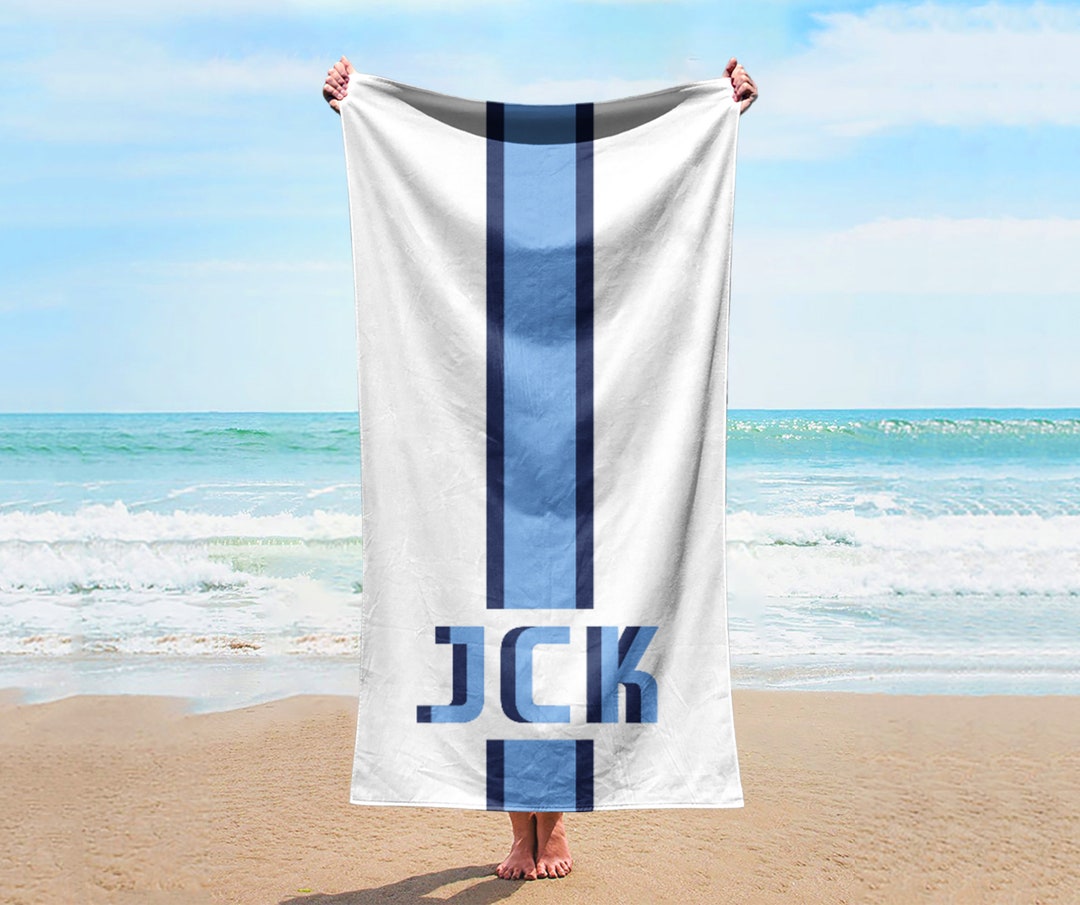 NEW Style Personalized Beach Towel Personalized Name Bath Towel Custom ...