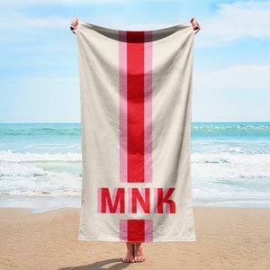 NEW Style Personalized Beach Towel Personalized Name Bath Towel Custom ...