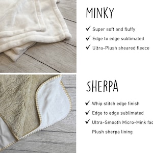 Personalized Kids Construction Blanket – Custom Name Embroidered, Minky ...
