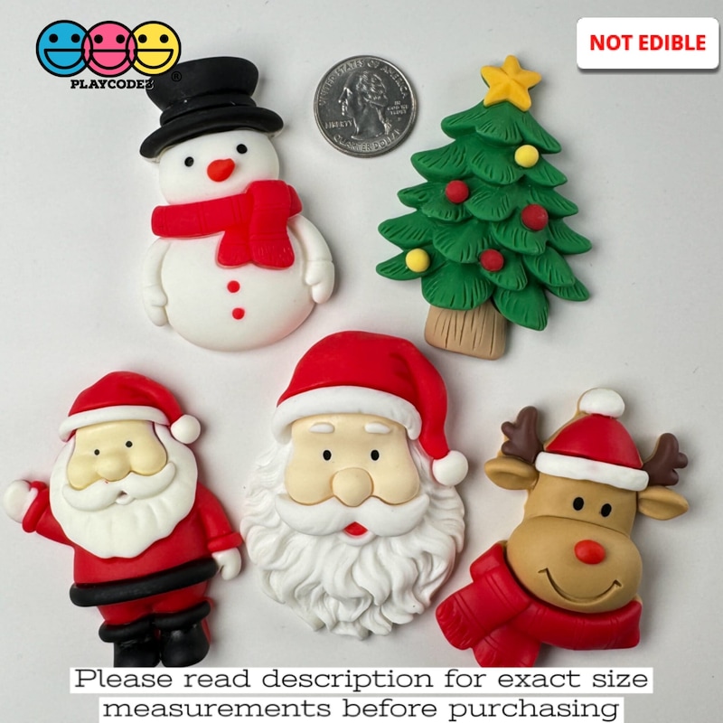 Pink Santa Flat Back - Etsy