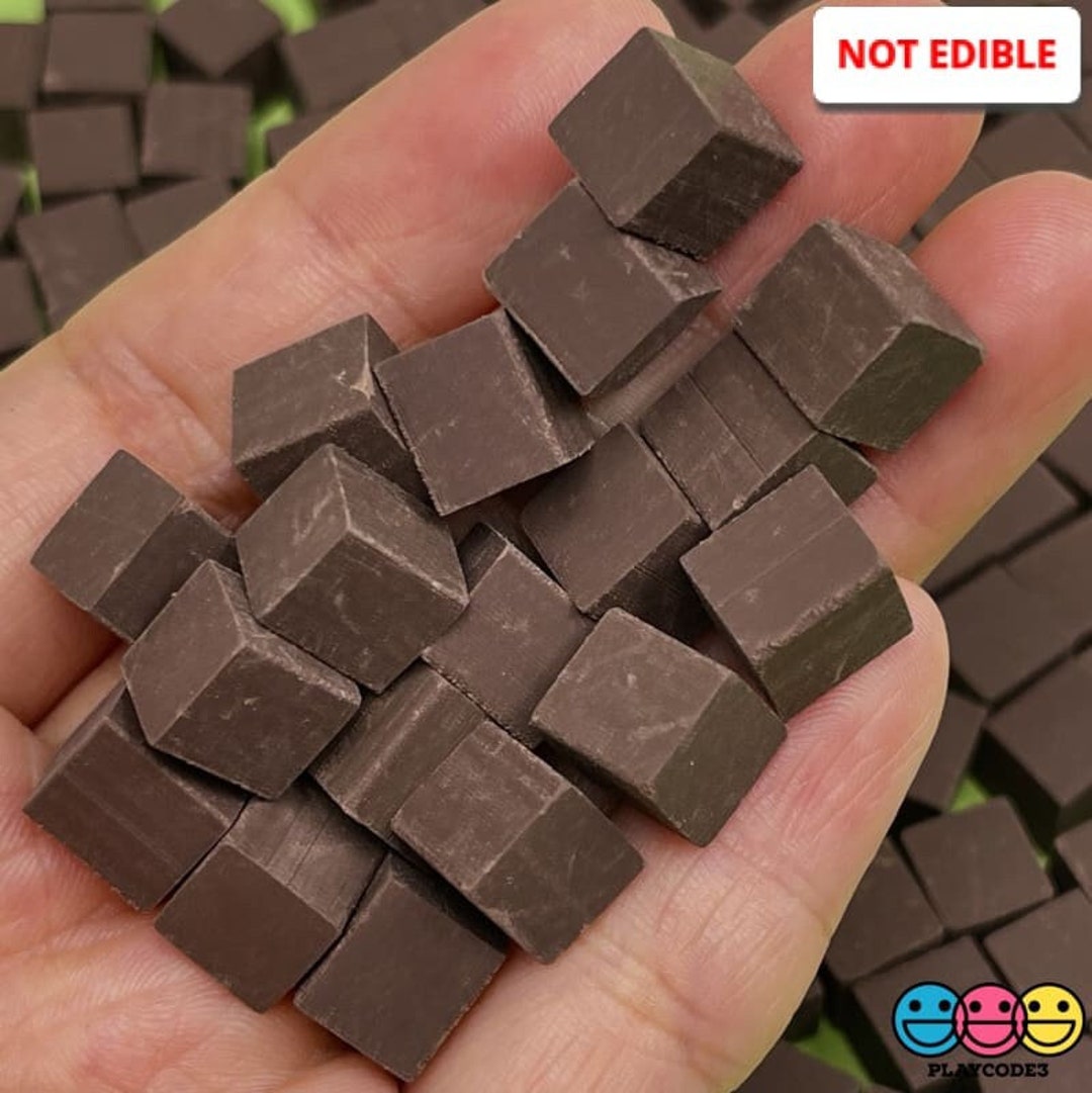 10grams Chocolate Chunks Polymer Clay Fake Sprinkles Chopped Chocolate ...