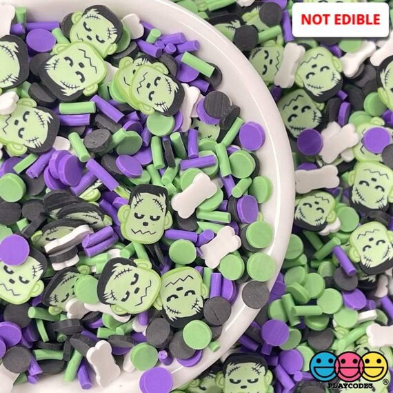 10grams Frankenstein's Monster Bone Chills Fimo Mix Faux - Etsy