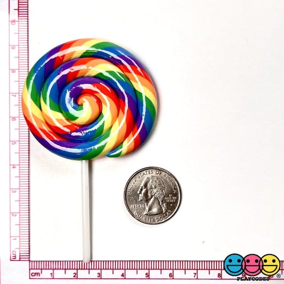 Rainbow Lollipop Stick