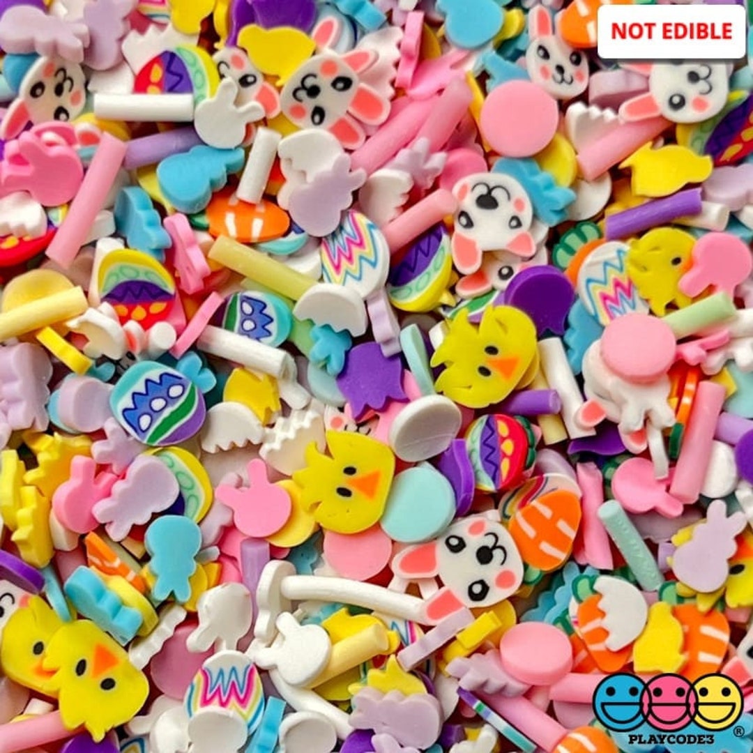 10grams Easter Celebration Fimo Mix Faux Sprinkle Confetti Easter ...