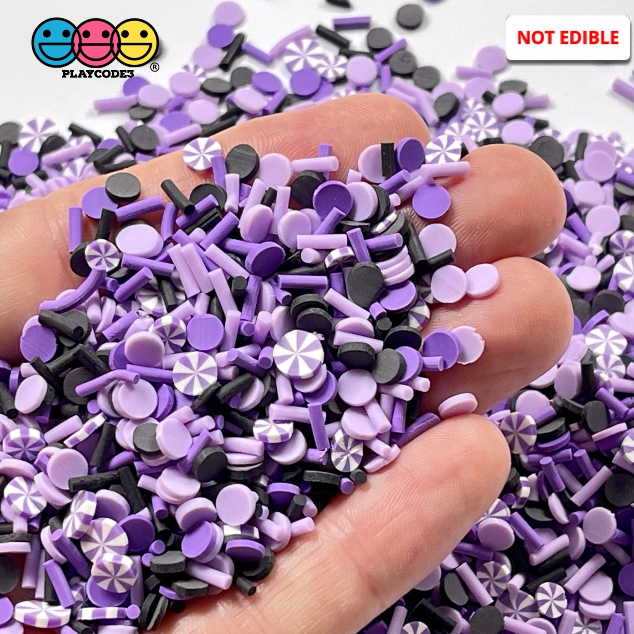 10grams Purple Candy Eater Mix Fimo Slices Fake Sprinkles - Etsy