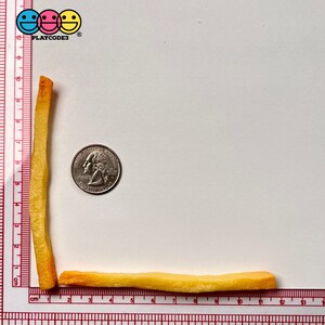 10pcs French Fries Large Realistic Imitation Fake Fast Food Chips Fried ...
