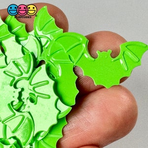 10grams Bats Green Halloween Table Scatter Bat Confetti Glitter ...