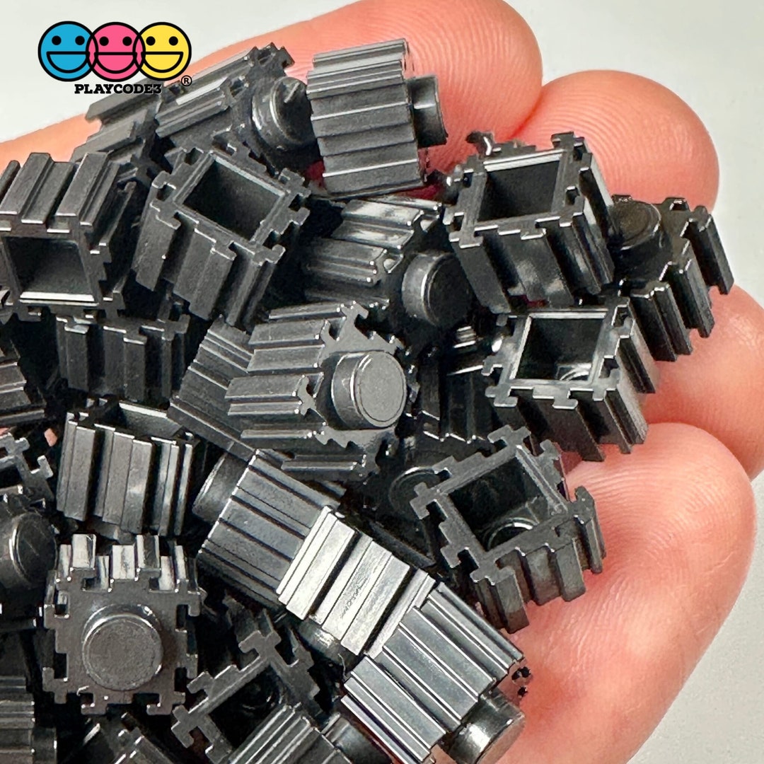 200pcs Black Micro Diamond Building Blocks Crunchy Slime Crunch ...