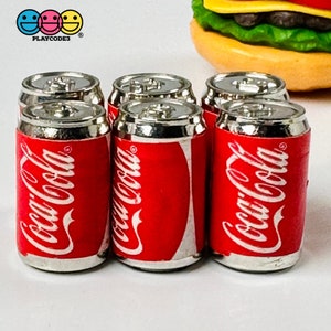 10/12pcs Soda Can Mini Charms Decoden 4 Types Slime Supplies Cabochon ...