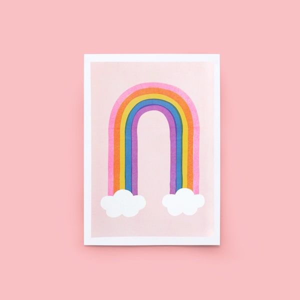 Rainbow Print - Etsy UK