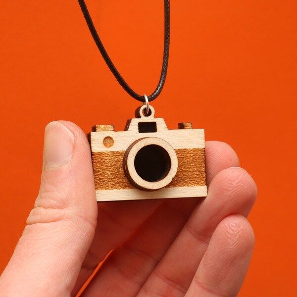 Camera Necklace - Etsy